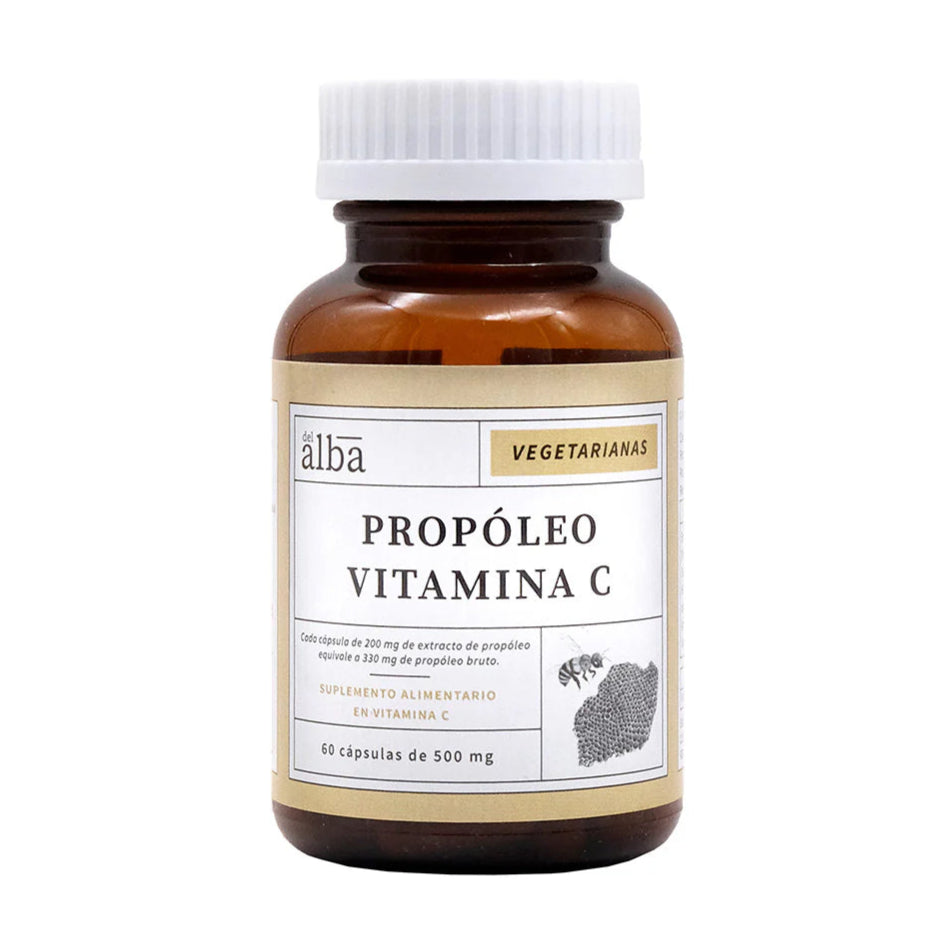 Propóleo con Vitamina C en Cápsulas de Apícola del Alba 60 cáp— Comprar ...