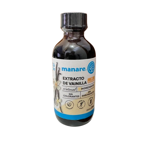 Extracto de Vainilla Sin Gluten y Sin Alcohol de Manare 59 ml— Comprar Pachamama Temuco