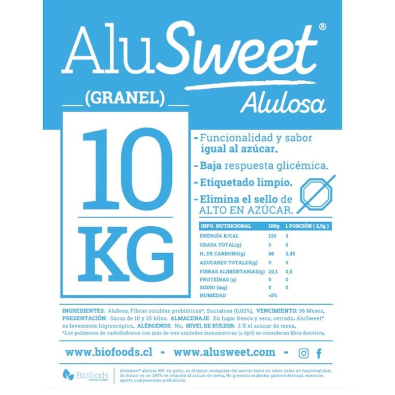 Alulosa en Polvo de Alusweet a granel— Comprar Pachamama Temuco